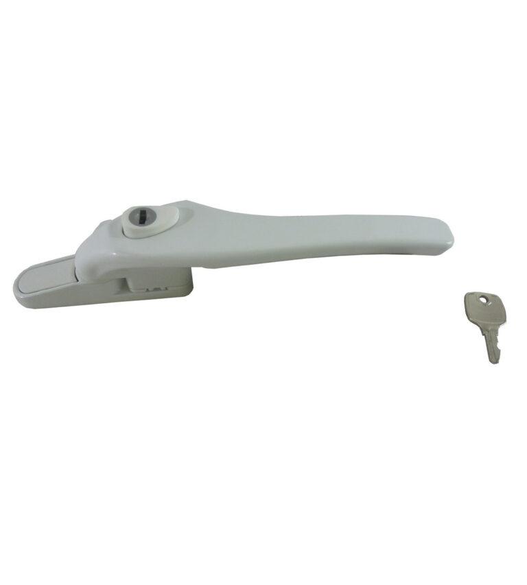 Sealco Timber Cockspur Window Handle Locking White Left Hand - Sealco ...