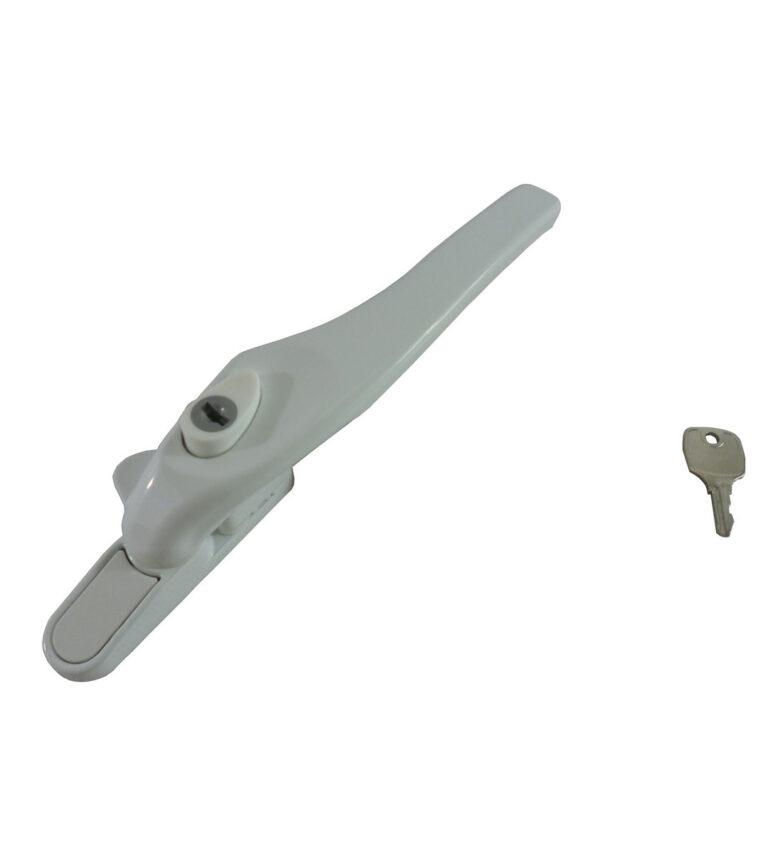 Sealco Timber Cockspur Window Handle Locking White Left Hand - Sealco ...