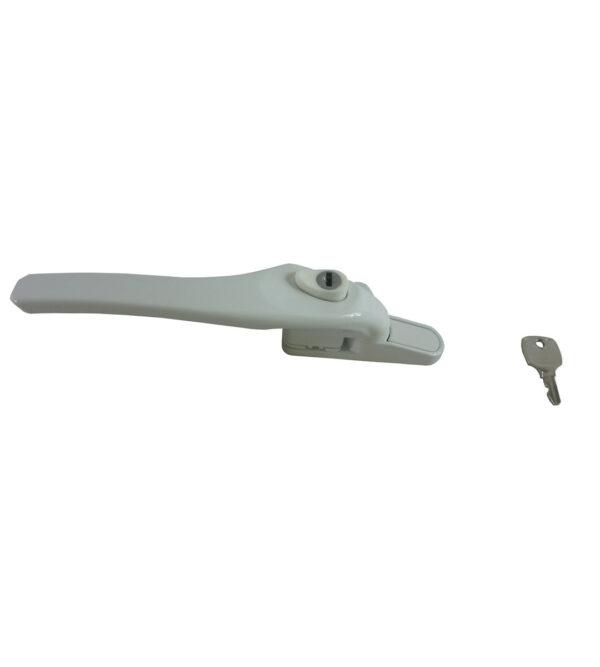 Sealco Timber Cockspur Window Handle Locking White Right Hand - Sealco ...