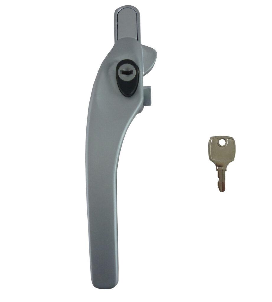 Sealco Timber Cockspur Window Handle Locking Satin Chrome Left Hand ...