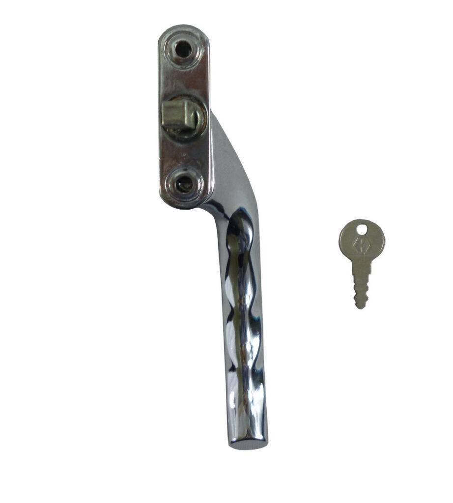 Hoppe Tokyo Chrome Espag 40mm Spindle Left Hand Window Handle - Sealco ...