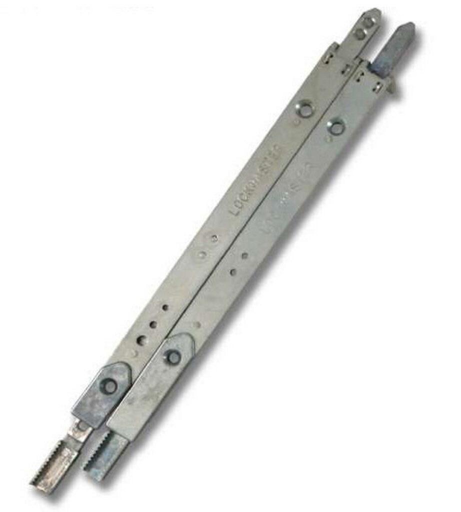 Lockmaster Top & Bottom Shootbolts Silver PLSB44-19 - Sealco Scotland