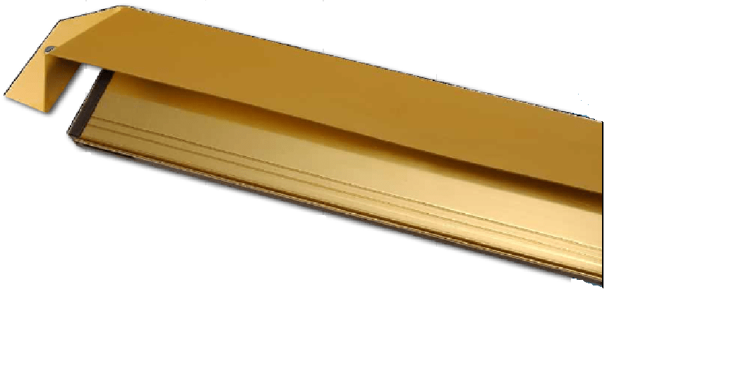 Max6mum Letterplate Security Cowl - Gold | Sealco Scotland