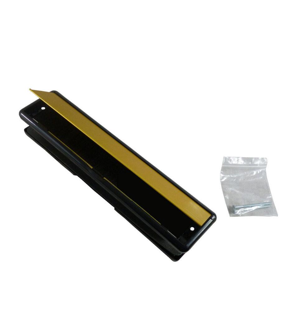 Yale P204 12'' Flapmaster Letterplate Gold 40/80 - Sealco Scotland