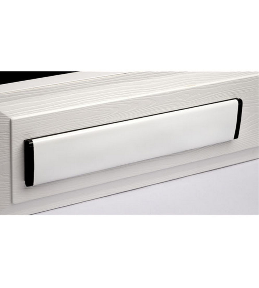 Trojan Unicorn Letterplate 12'' White 20-40mm - Sealco Scotland
