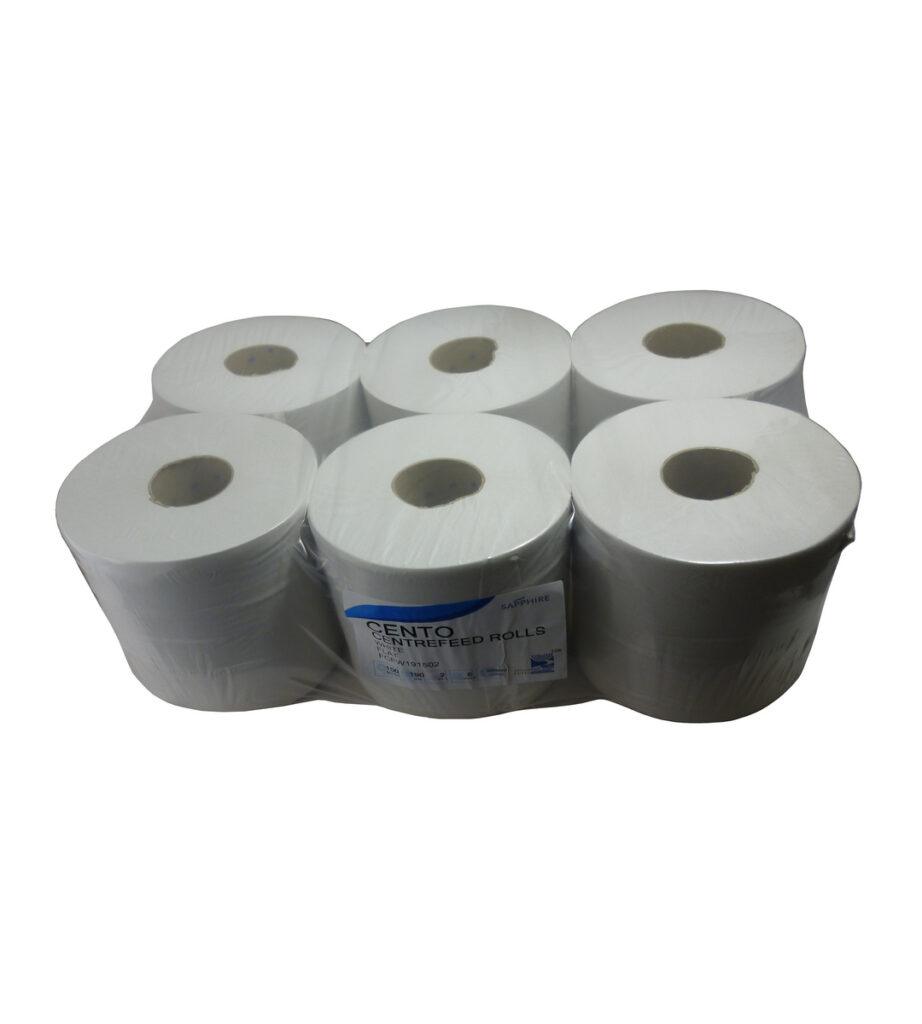 Paper Towels 150m x 195mm 375 sheets per roll / PACK OF 6 ROLLS ...