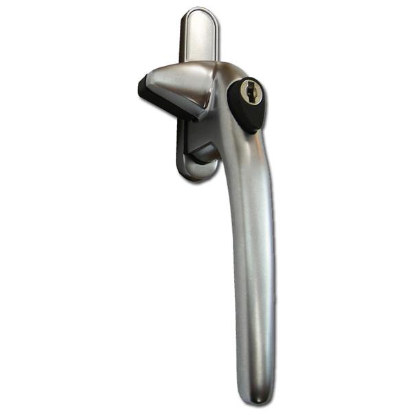 Adjustable Cockspur Window Handle Right Hand Silver | Sealco Scotland