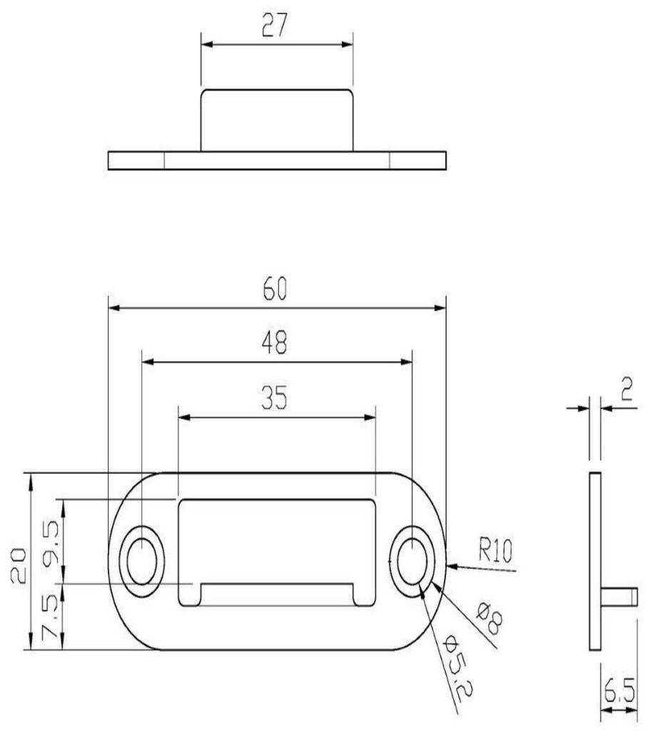 Nico 9642 Retractable Espag Slim Keep - Sealco Scotland