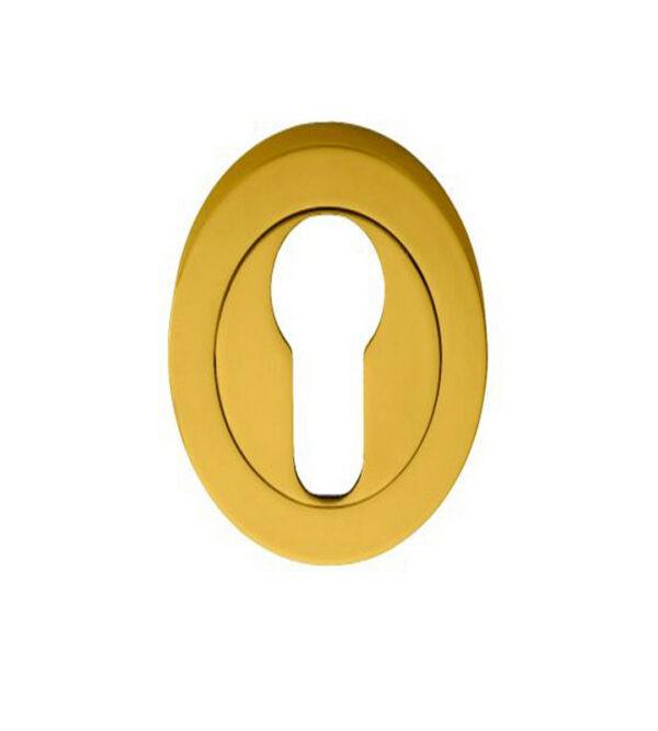 Carlisle Brass AA1 Escutcheon Polished Brass - Euro Profile On ...