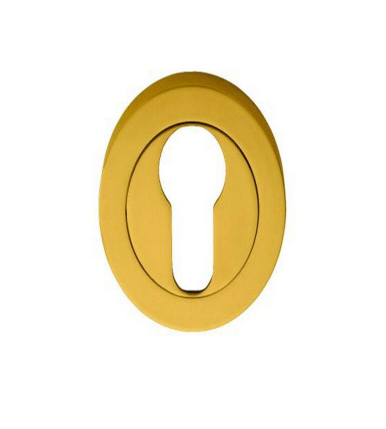 Carlisle Brass AA1 Escutcheon Polished Brass - Euro Profile On ...