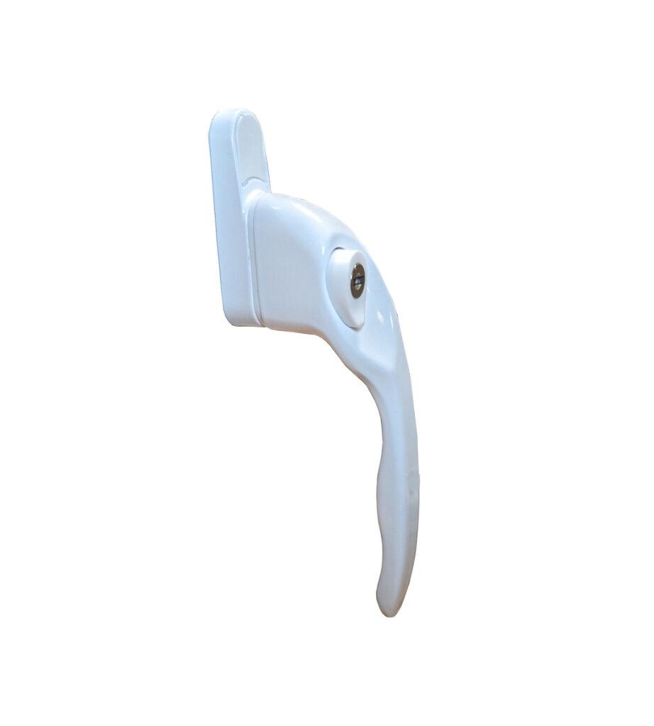 Endurance MK3 White Right Hand 43mm Spindle Window Handle - Sealco Scotland