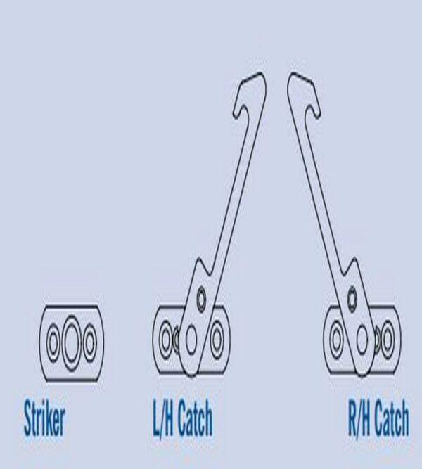 Nico Restrictor Safety Catch L/H (6000L) - Sealco Scotland